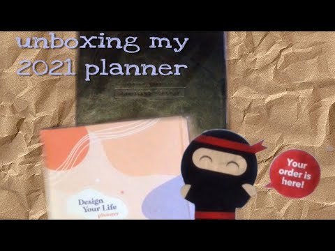 unboxing | 2021 dyl planner by c&s designs - YouTube