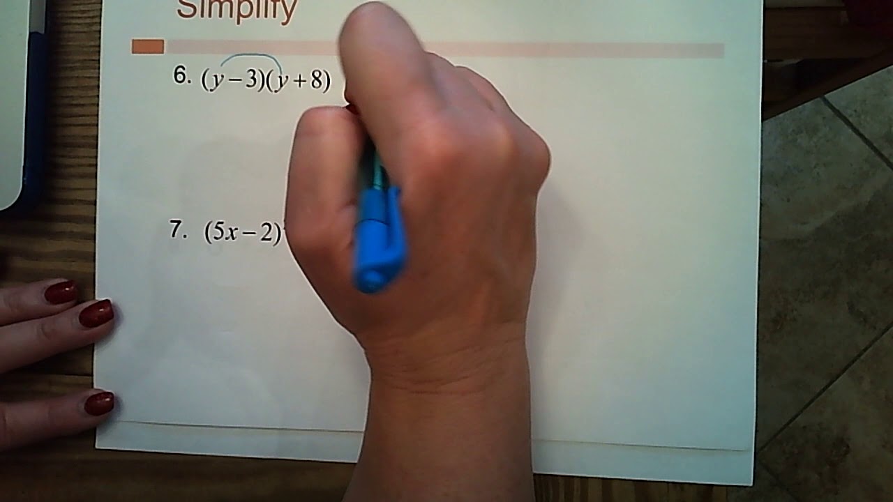 Unit 10 Operations with Polynomials and Radicals - YouTube