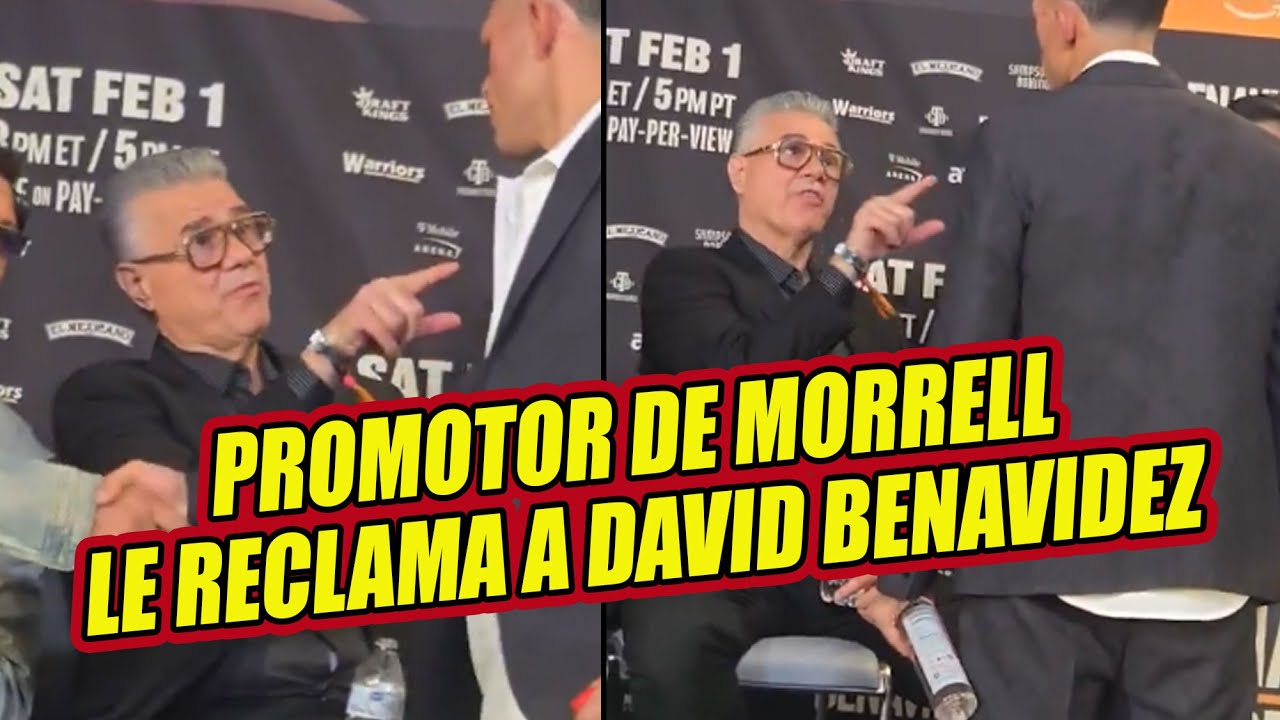 🔥Promotor de David Morrell le reclama a David Benavidez en conferencia ...