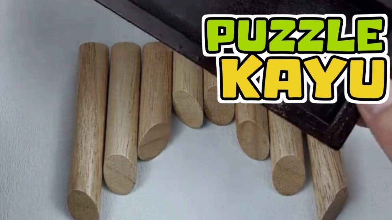 PUZZLE KAYU RUMIT‼️KEREN DAH - YouTube