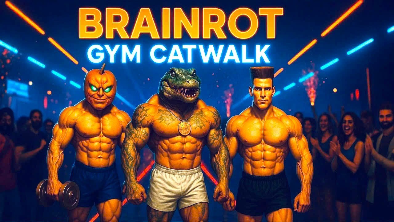 BRAINROT GYM CATWALK | Brainrot Anthem (Official Music Video) - YouTube