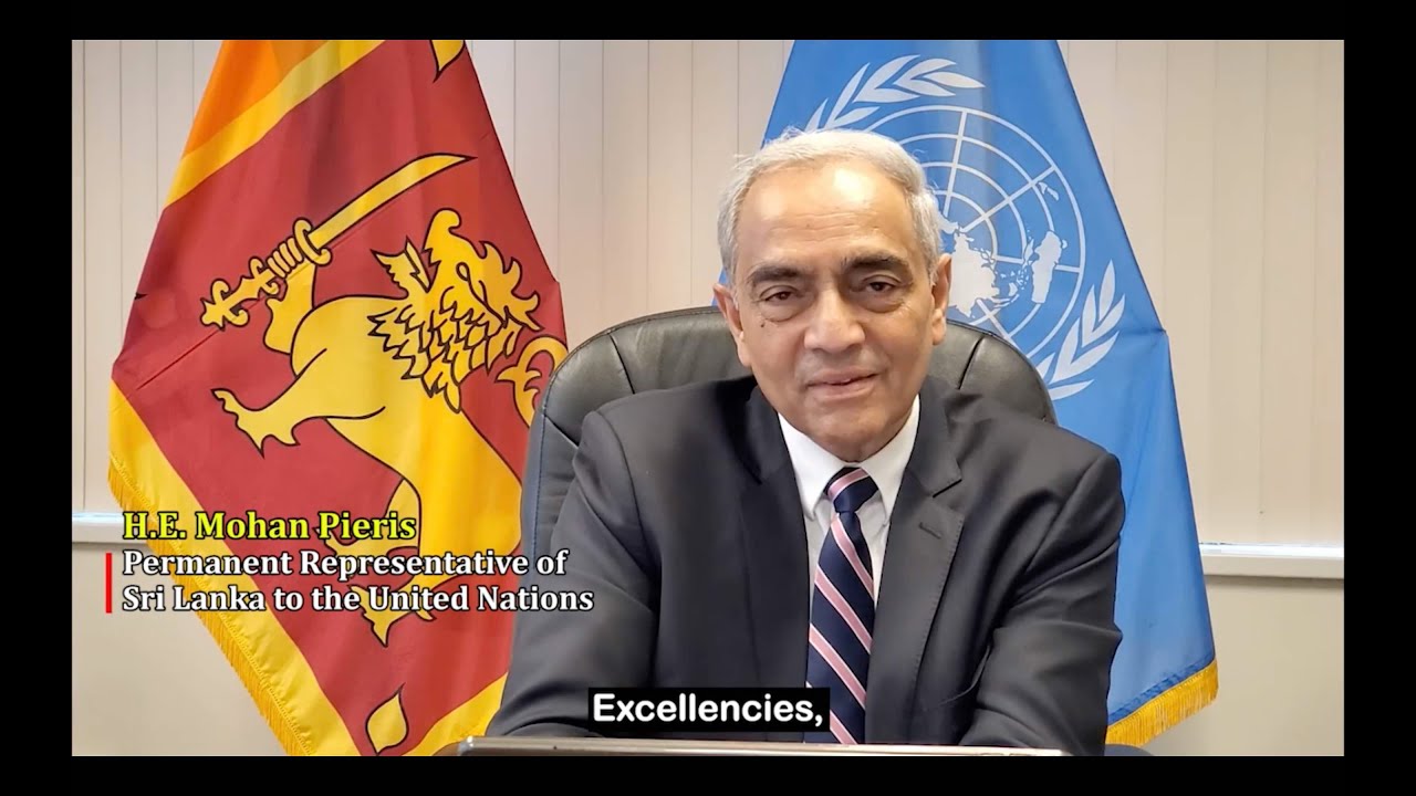 H.E. Mohan Pieris | Permanent Representative of Sri Lanka to the United ...