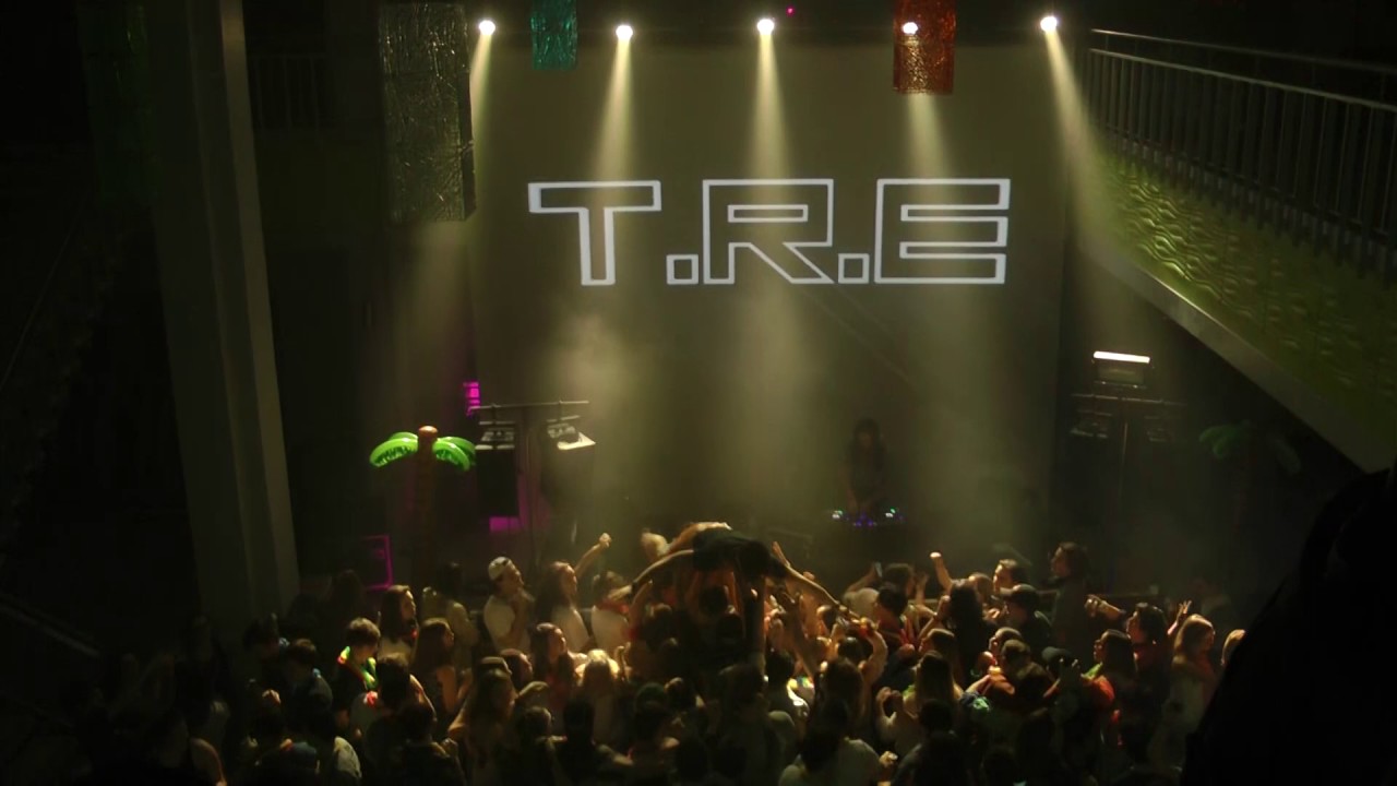 TRE Live @ Beach Party - VJ set - YouTube