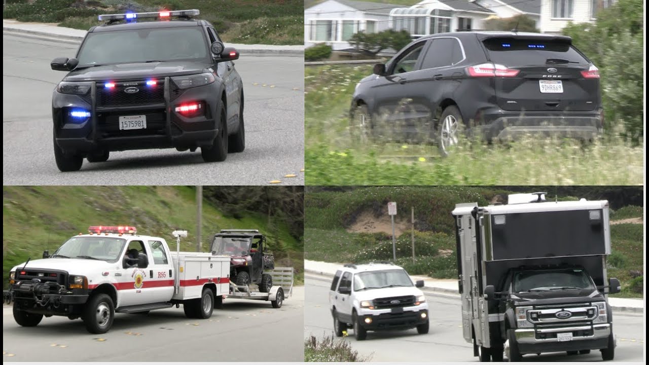 *RARE UNITS* FBI, Bomb Squad, Rescue Units Arriving To Car Explosion ...