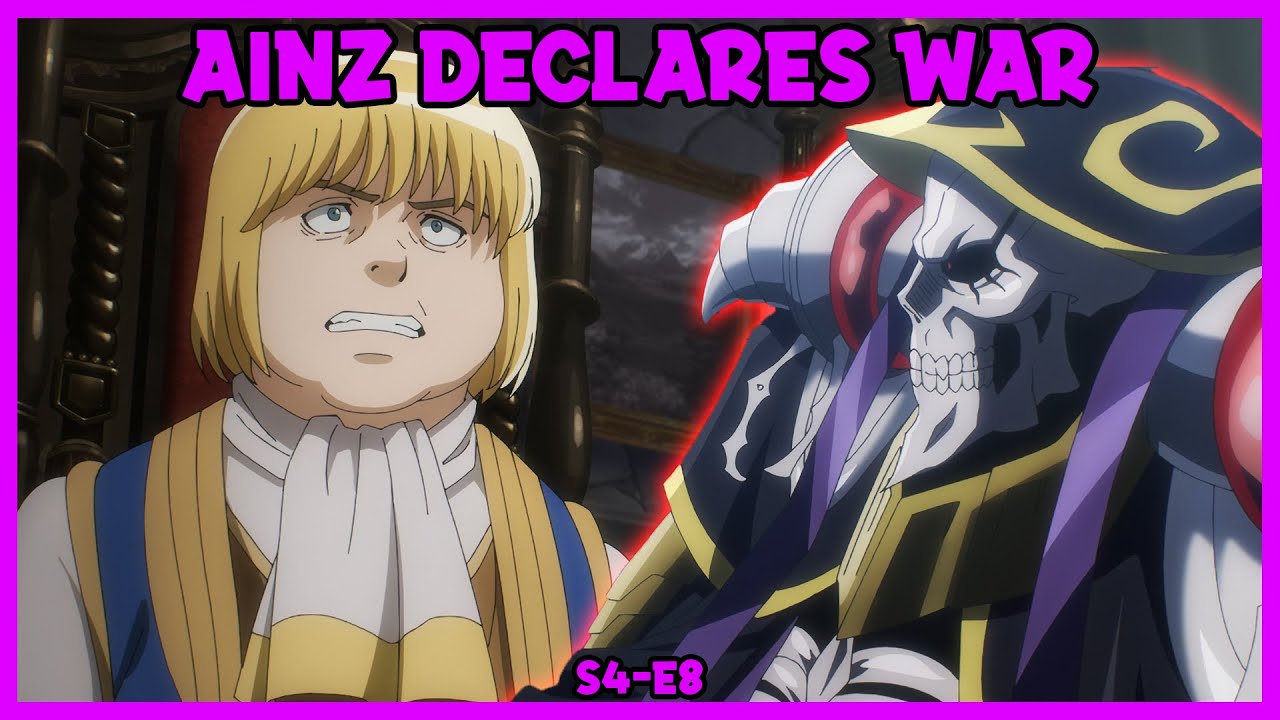 Overlord IV Episode 8 Review - Ainz declares War on the Kingdom ...