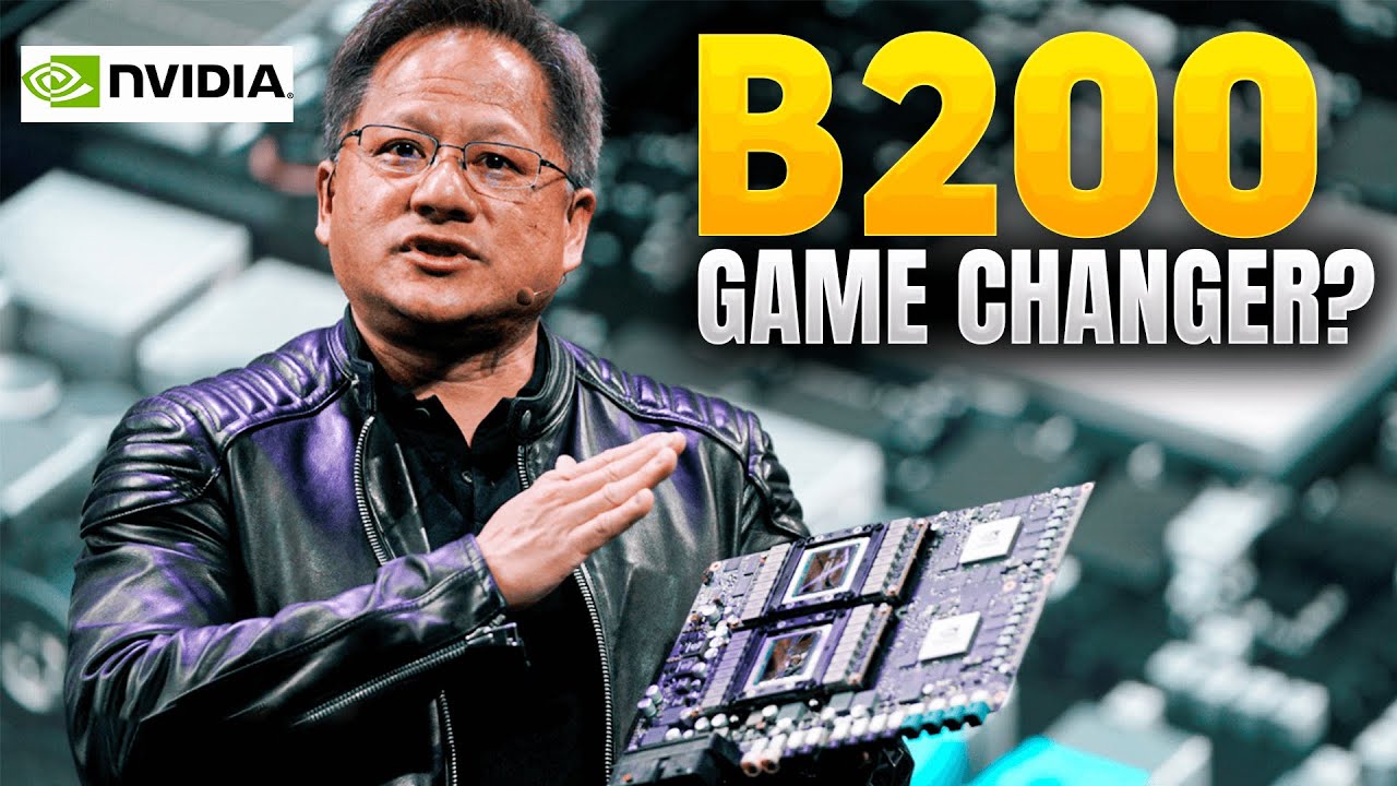 NVIDIA Reveals Black Wheel B200 GPU | World Most Powerful Chip For AI ...