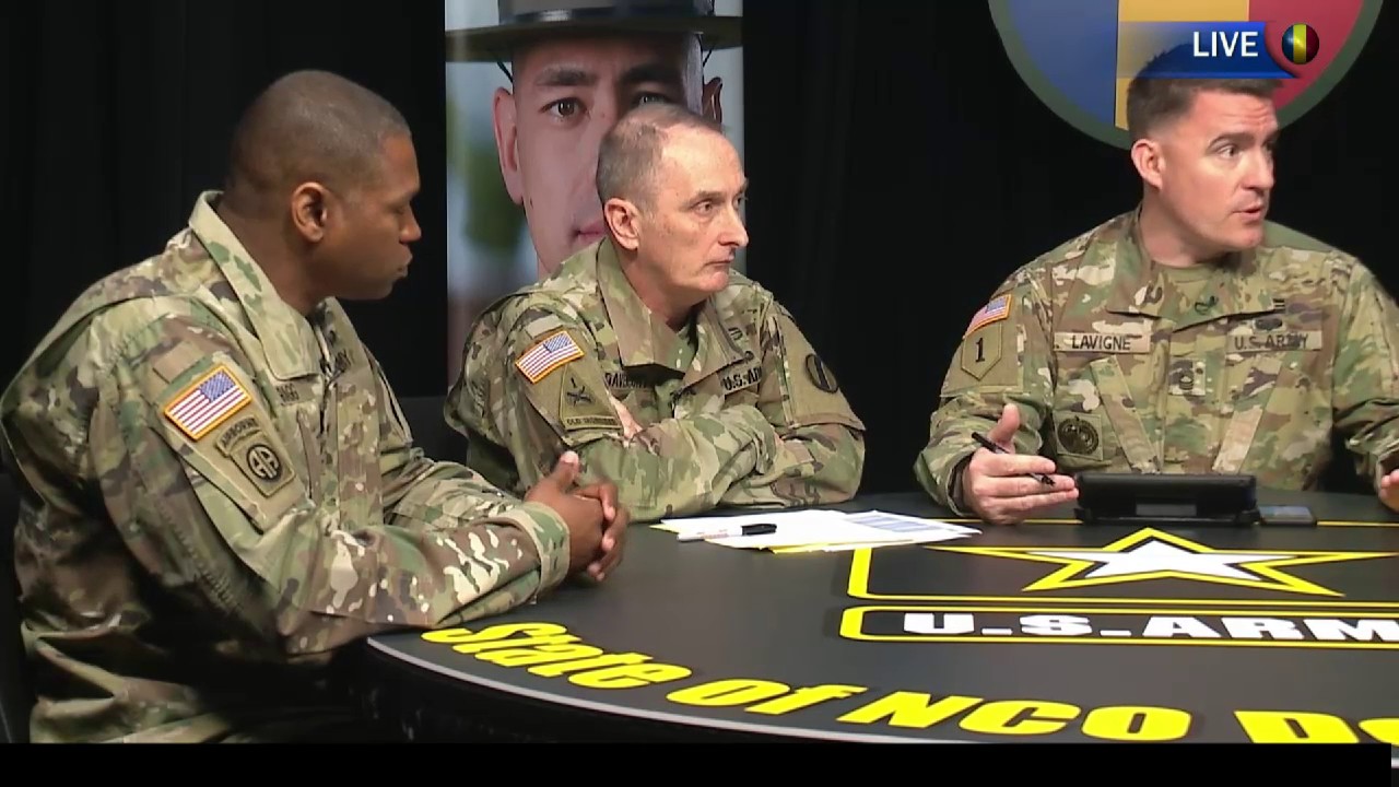 TRADOC State of the NCO Development Town Hall 4 - YouTube