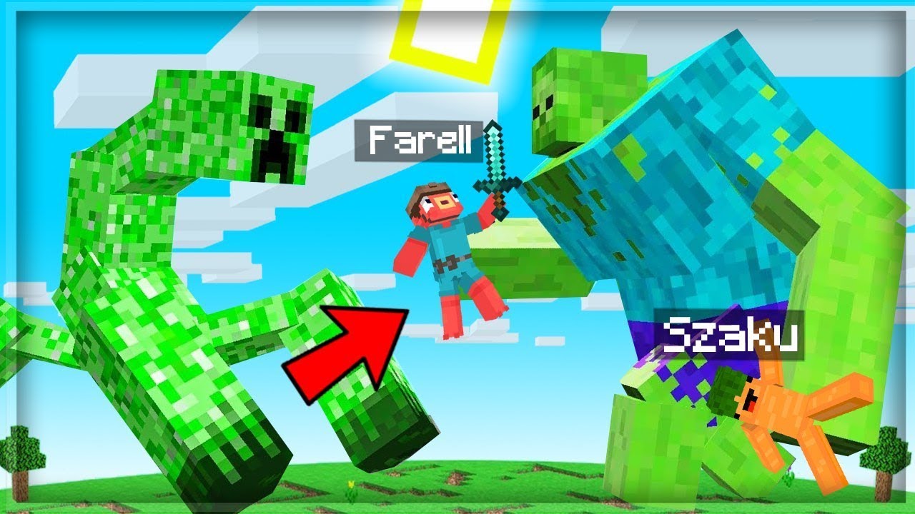 Minecraft, ale POTWORY Są MUTANTAMI! ( Nowe Bossy! ) - YouTube
