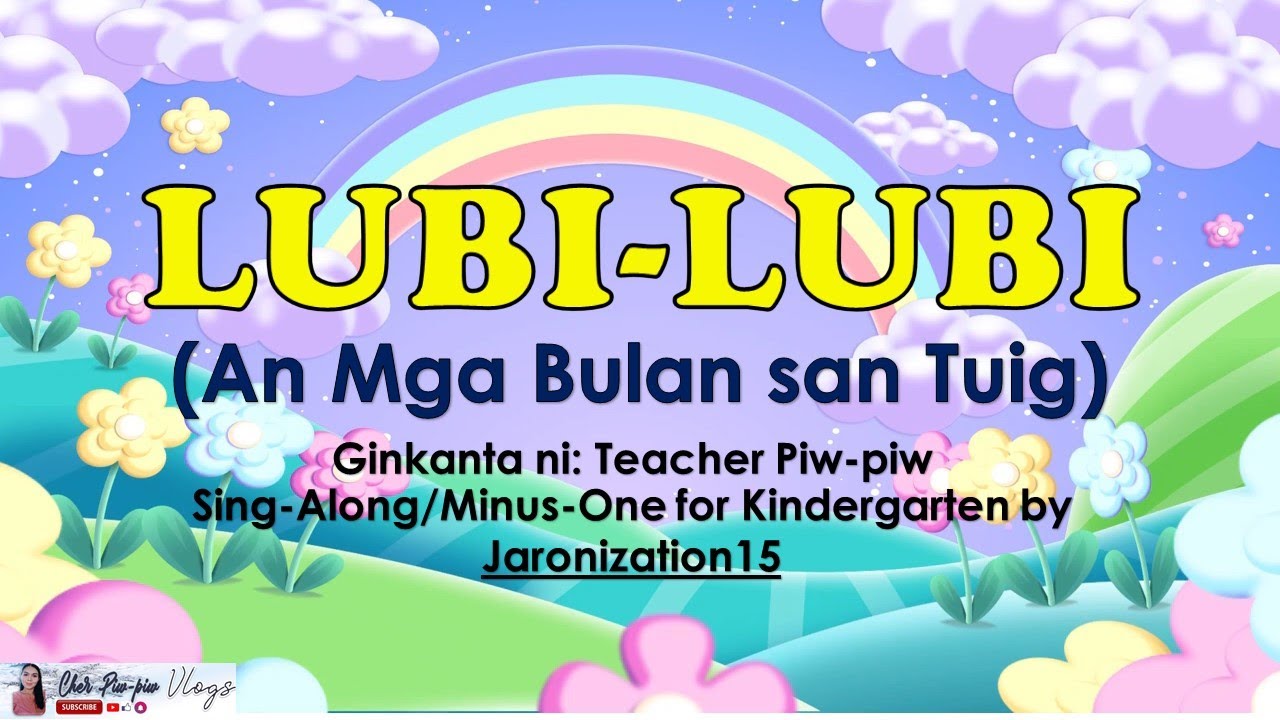 LUBI-LUBI I MONTHS OF THE YEAR I MGA BULAN SAN TUIG I WARAY-WARAY I ...