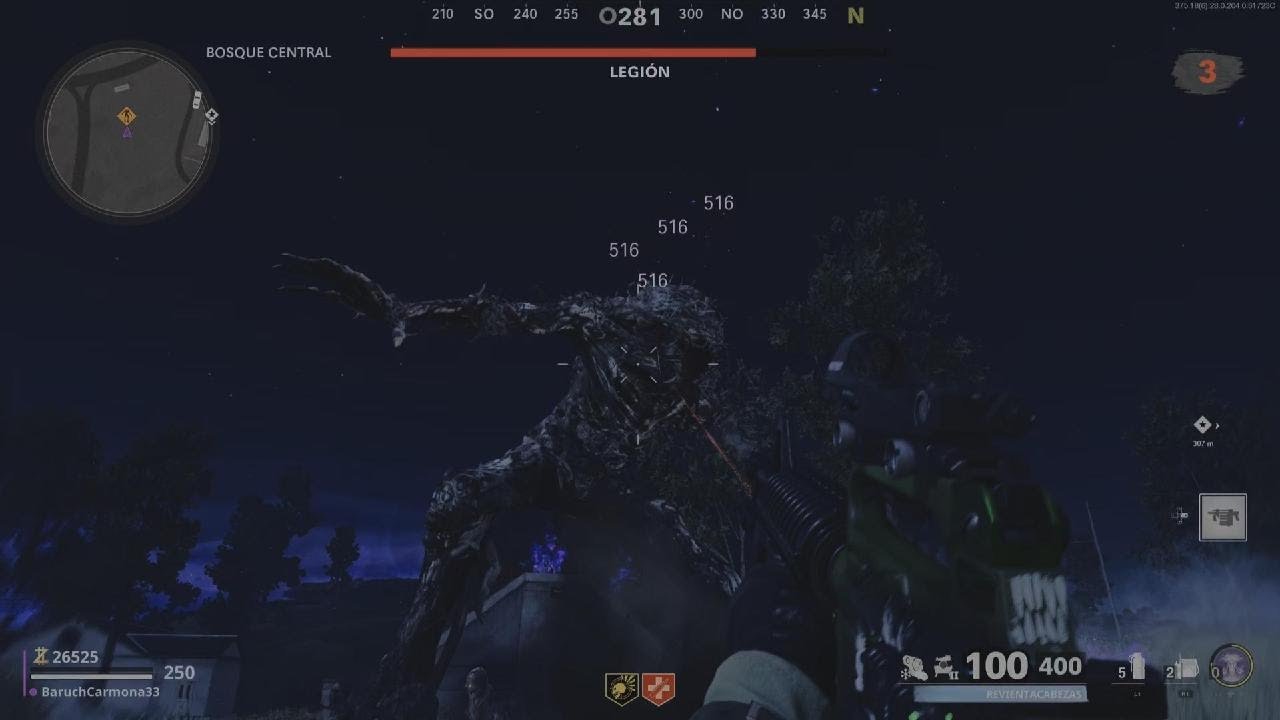 Call of Duty: Black Ops Cold War Legión LV3 - YouTube