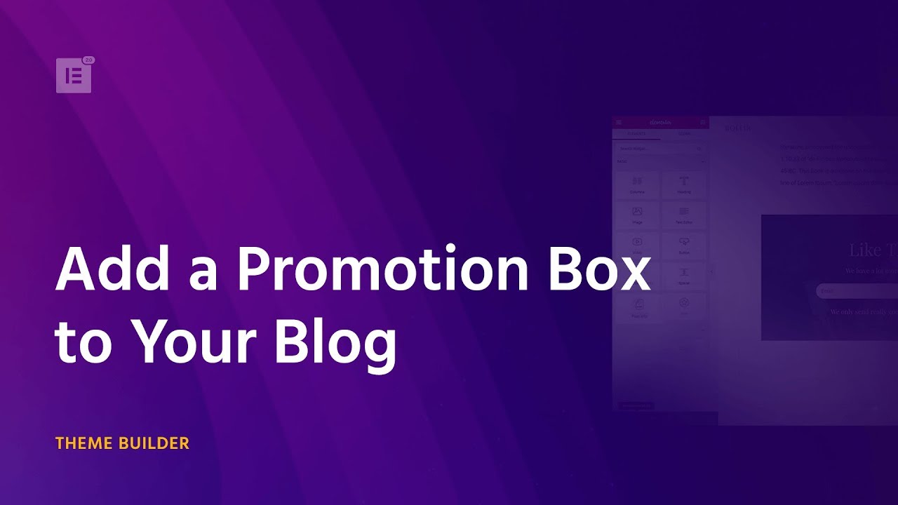 Create a Promotion Box for Your WordPress Blog - YouTube