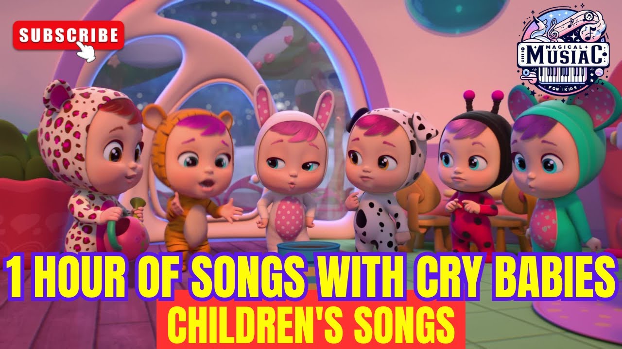 1 Hour of Songs with the Cry Babies 🎶👶 Music for Kids 🎄 Children's ...