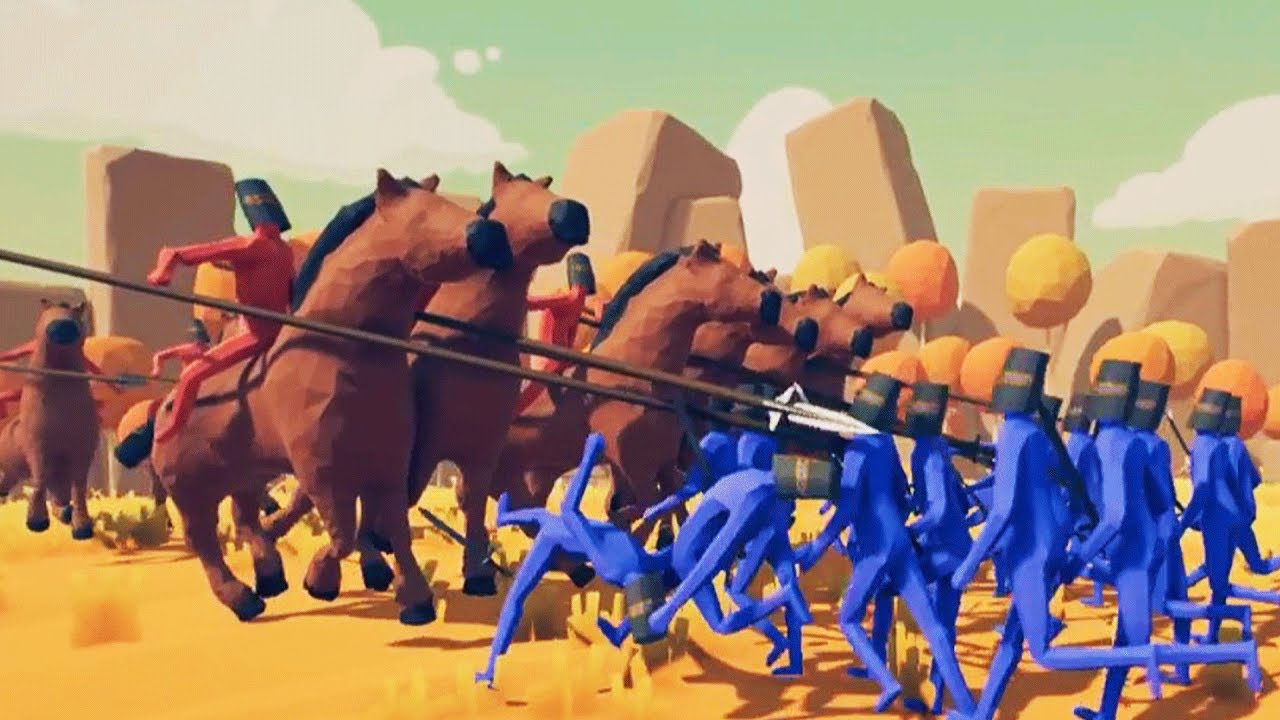 TABS NEW Cavalry & Exploding Catapults! (Totally Accurate Battle ...