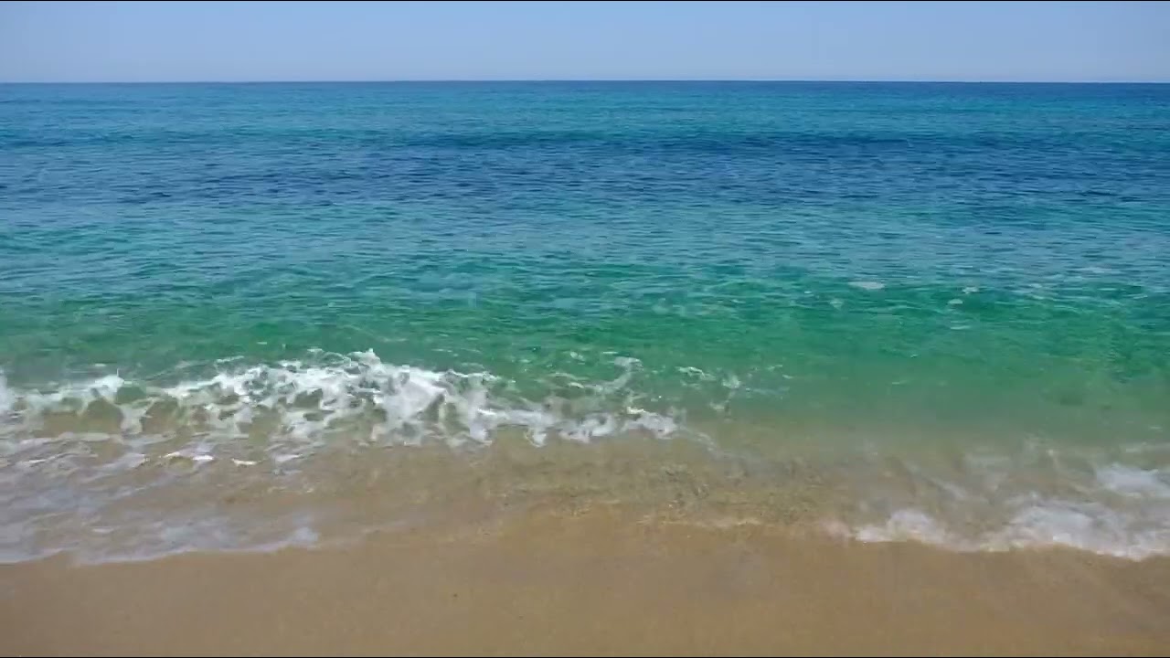 15-Minute Relaxation and Self-Care Beach Wave Ambience - YouTube