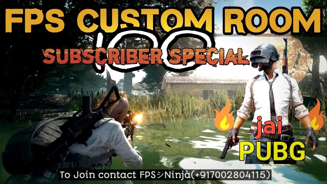FPS CLAN Custom Room #8 | 100 Subs Special - YouTube