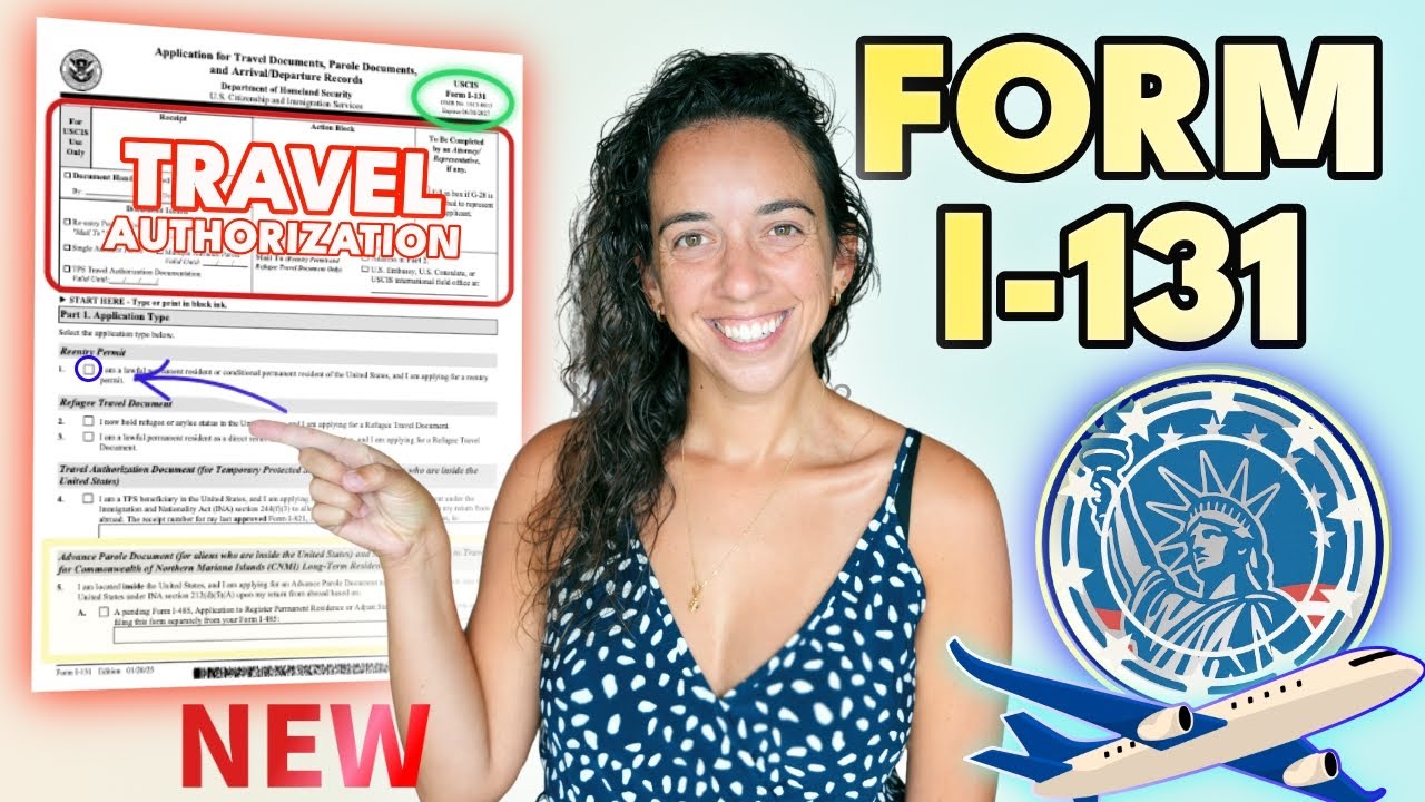 HOW TO FILL OUT I-131 (2026) ADVANCE PAROLE TRAVEL DOCUMENT - YouTube