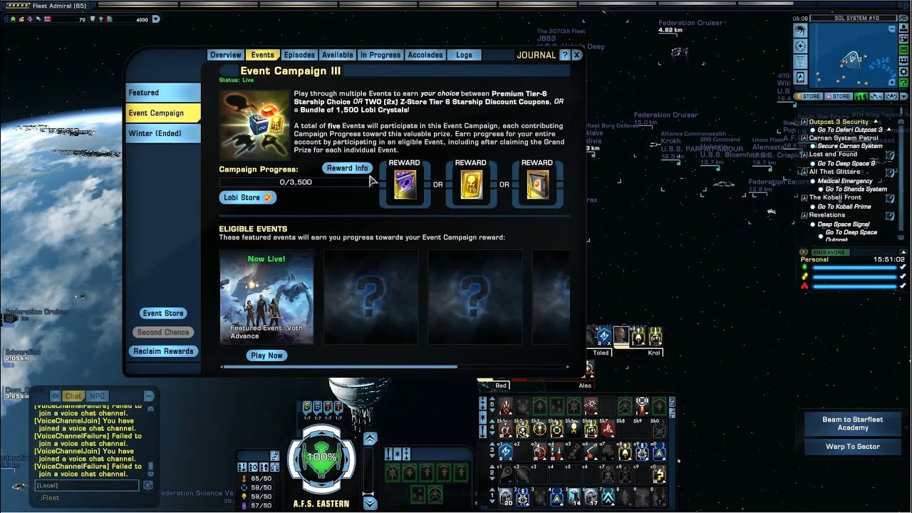 Yearly Event 2021 (Campaign III) x3 rewards and tips in Star Trek ...