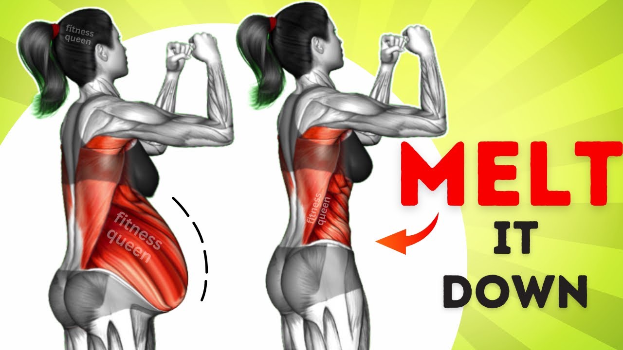 The Best Flat Belly Exercises To Burn Belly Fat🔥 30-Min Workout : LOSE ...