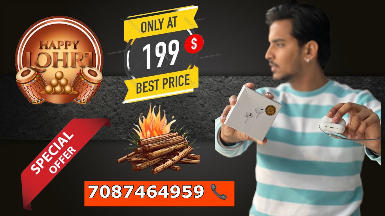 Special lohri offer Airpods pro2 cheapest price Only-199/-|Airpods pro ...