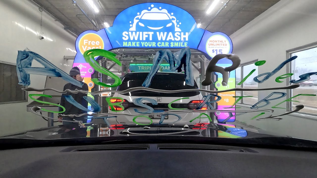 Swift Wash Car Wash Sonny's Tunnel Carpentersville, IL GoPro 4K POV ...