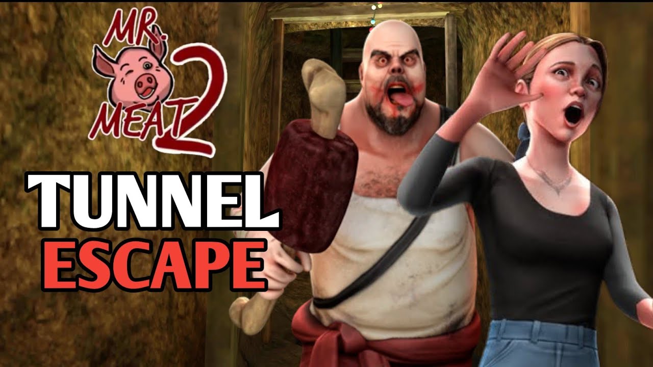 TUNNEL ESCAPE IN MR MEAT 2 || MR MEAT 2 FULL GAMEPLAY - YouTube