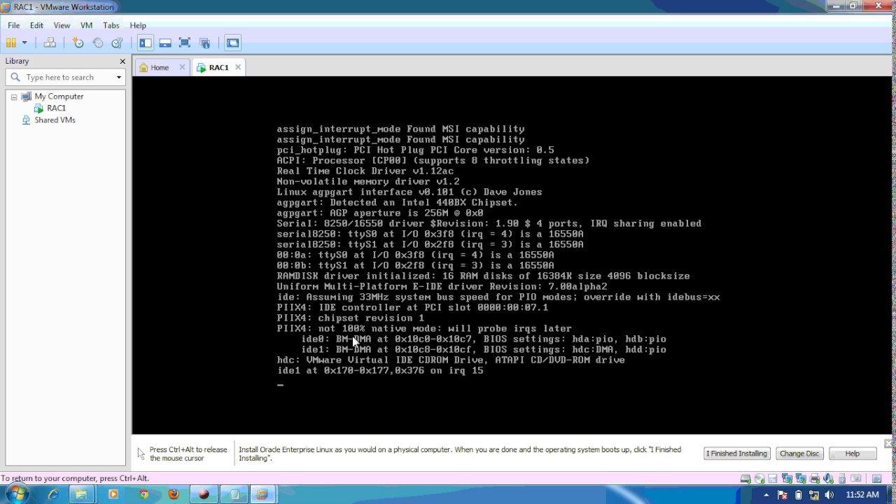 complete rac installation for two nodes with ASM,SAN storage - YouTube