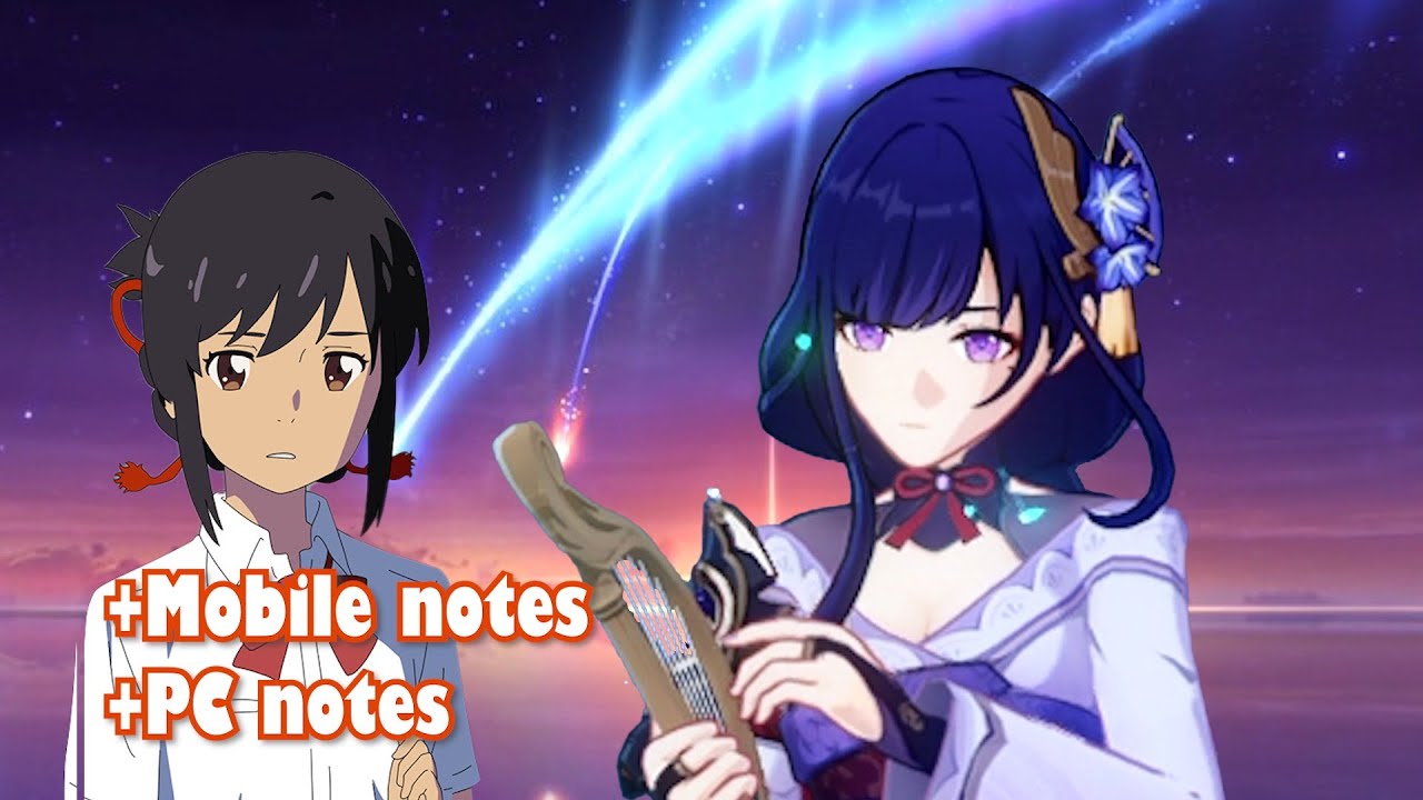 Kimi no na wa OST - SPARKLE (Genshin Impact Lyre) - YouTube