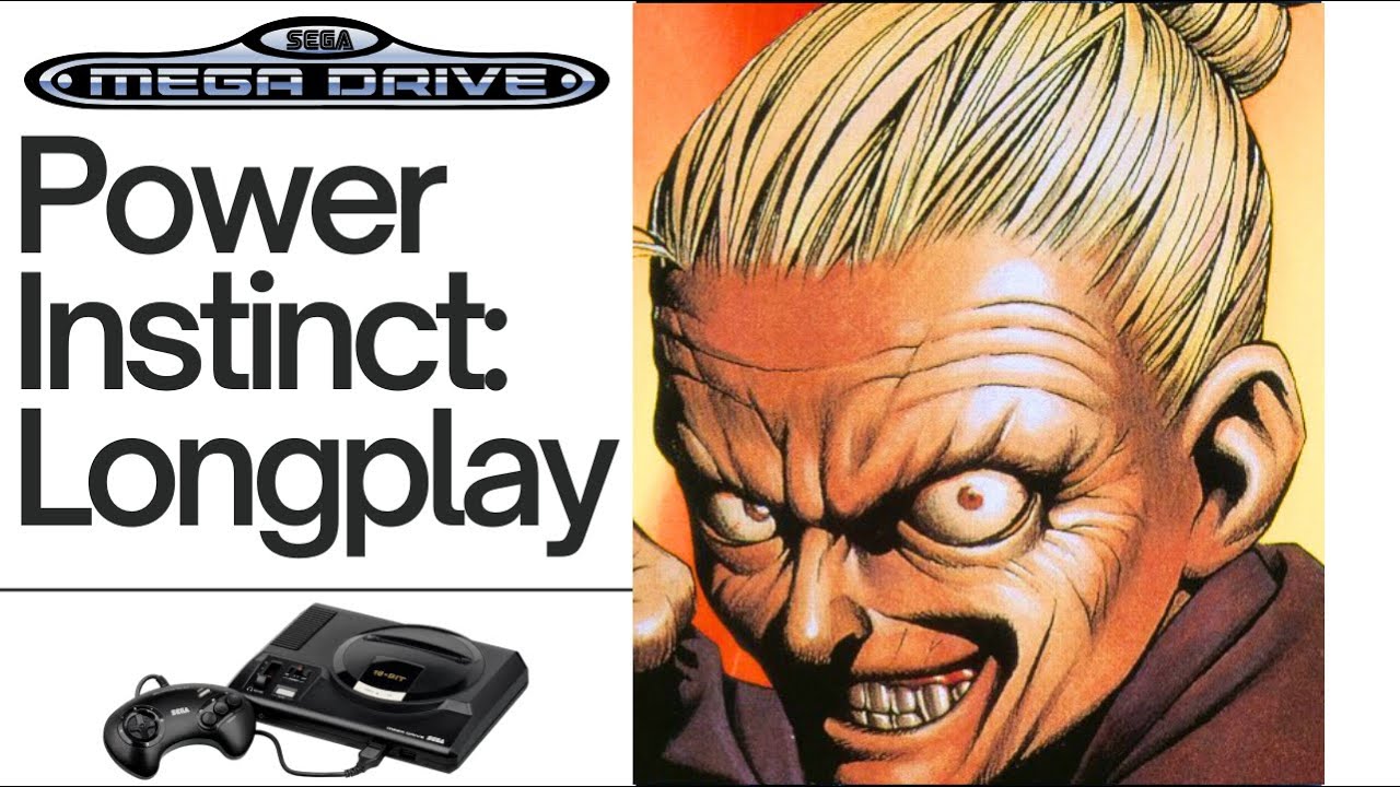 [Power Instinct] Sega Mega Drive - Longplay - on3mangames - YouTube