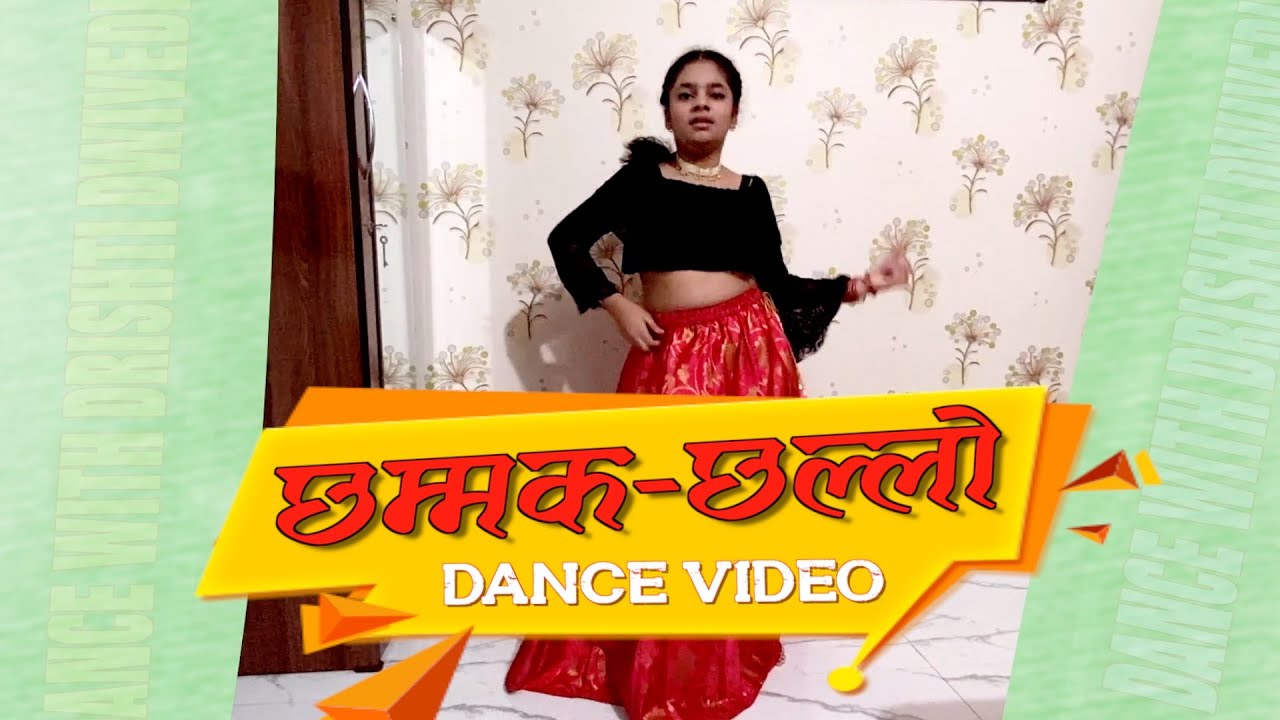 CHAMMAK CHALLO DANCE VIDEO | Chammak Challo Dance with Drishti Dwivedi ...