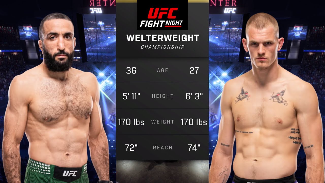Belal Muhammad vs Ian Machado Garry Full Fight - UFC Fight Night - YouTube