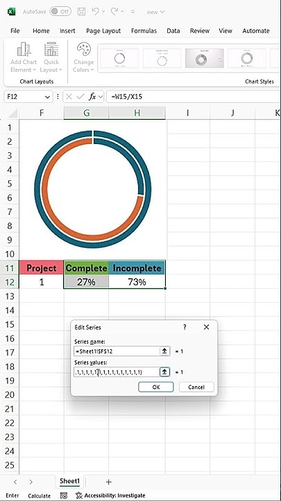 How to Create a Sliced Donut Chart in Excel | Easy Step-by-Step Guide - YouTube