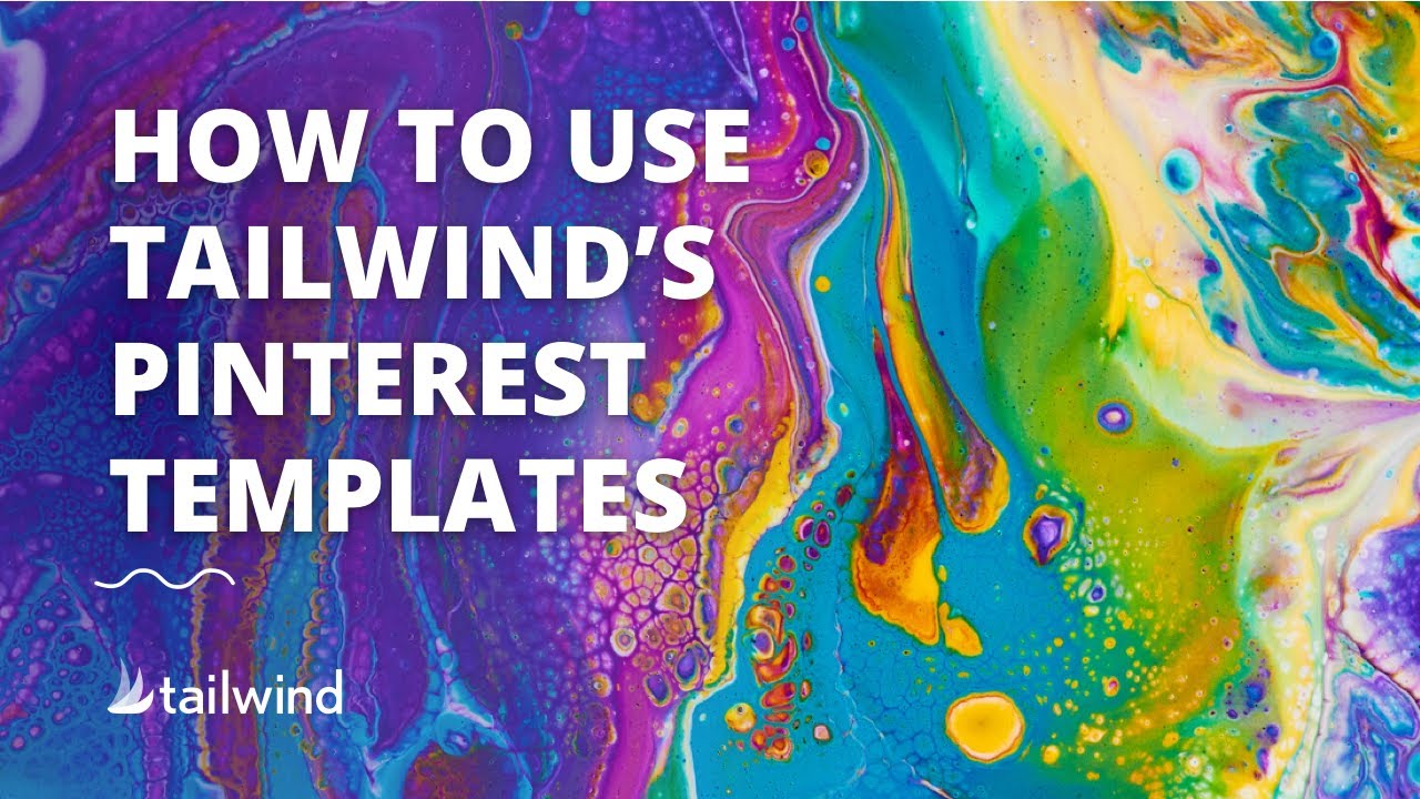 How to Use Tailwind's Pinterest Templates - YouTube