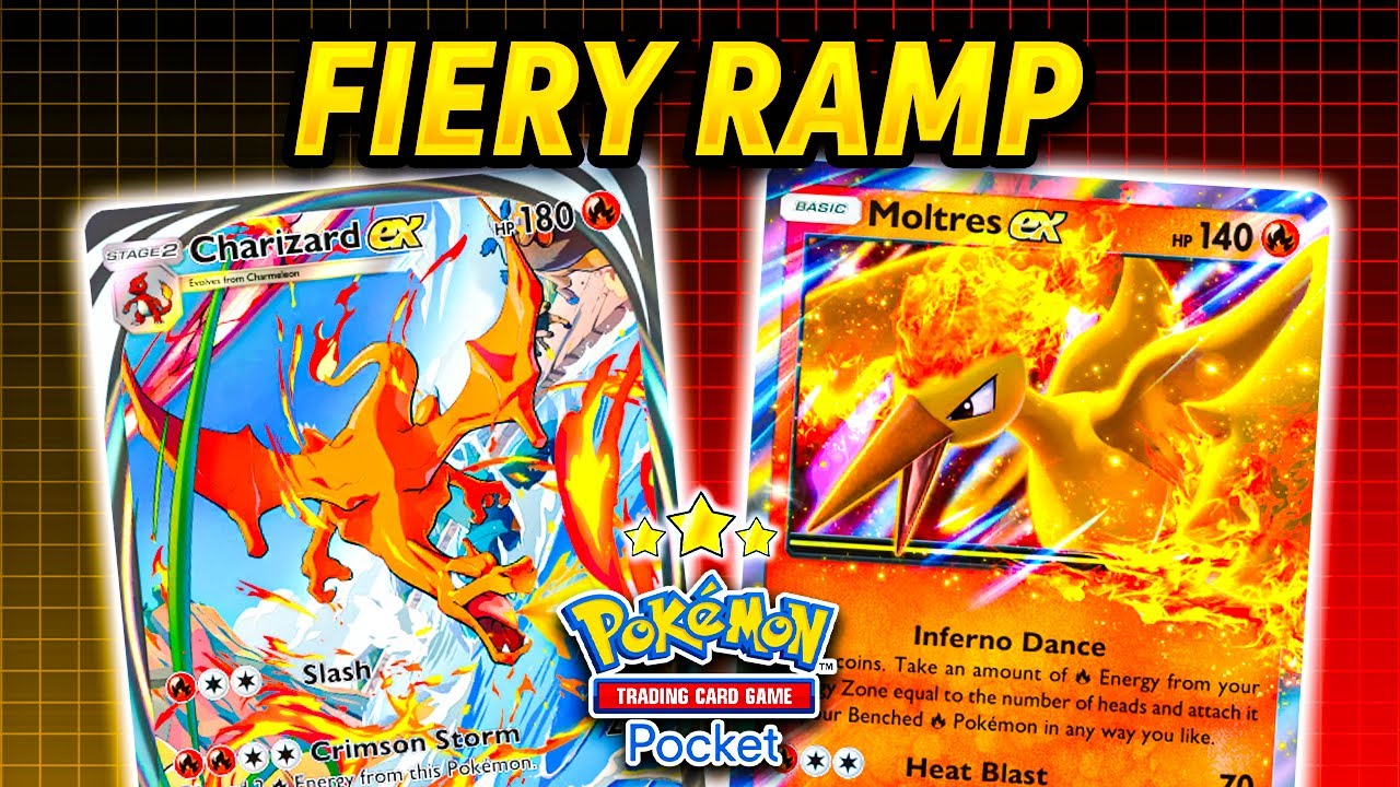 This Charizard EX RAMP Deck is ELITE! - Pokemon Pocket - YouTube