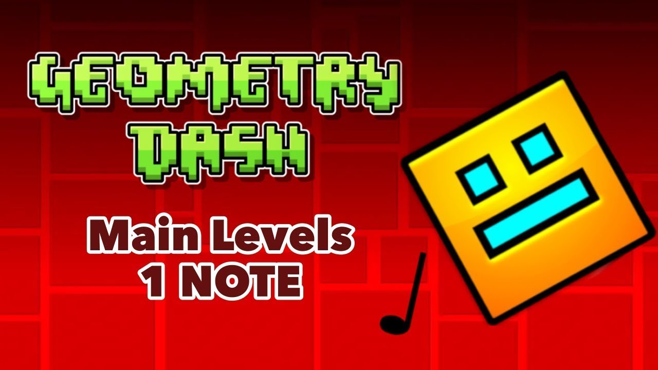 Name the Main Level in 1 NOTE | Geometry Dash Quiz - YouTube