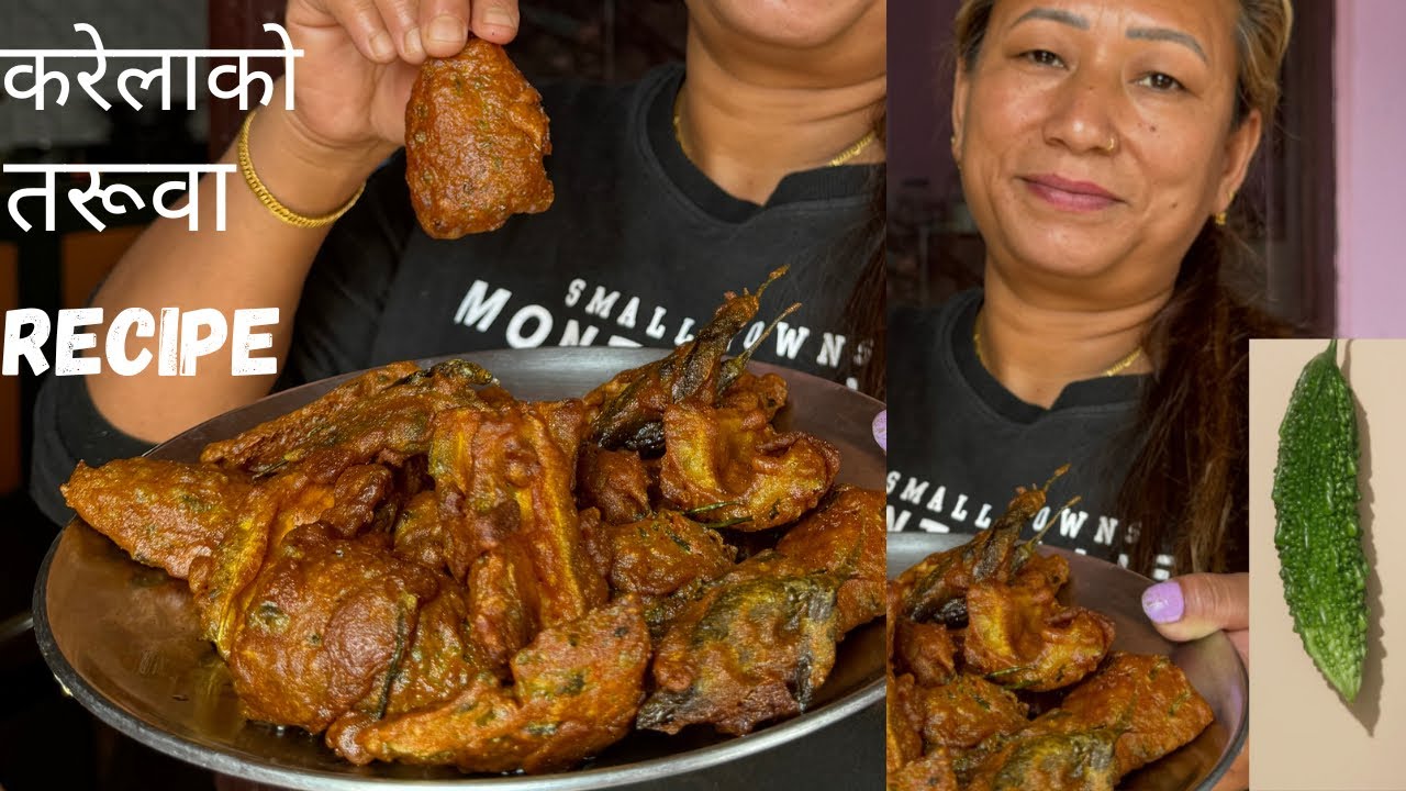 आज हजुरहरू को सामु karela ra khursani taruwa ko recipe liyara आएको छु॥# ...