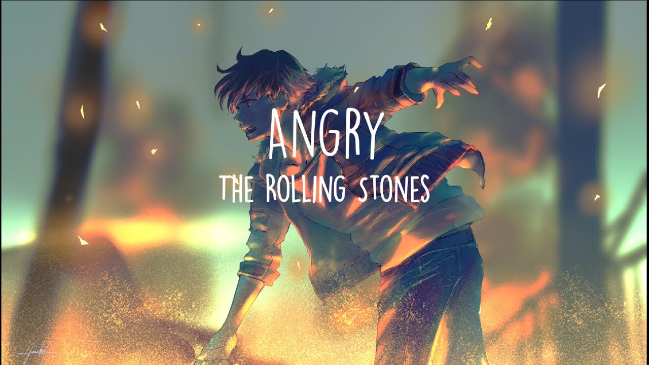 The Rolling Stones - Angry (lyrics Video) - YouTube