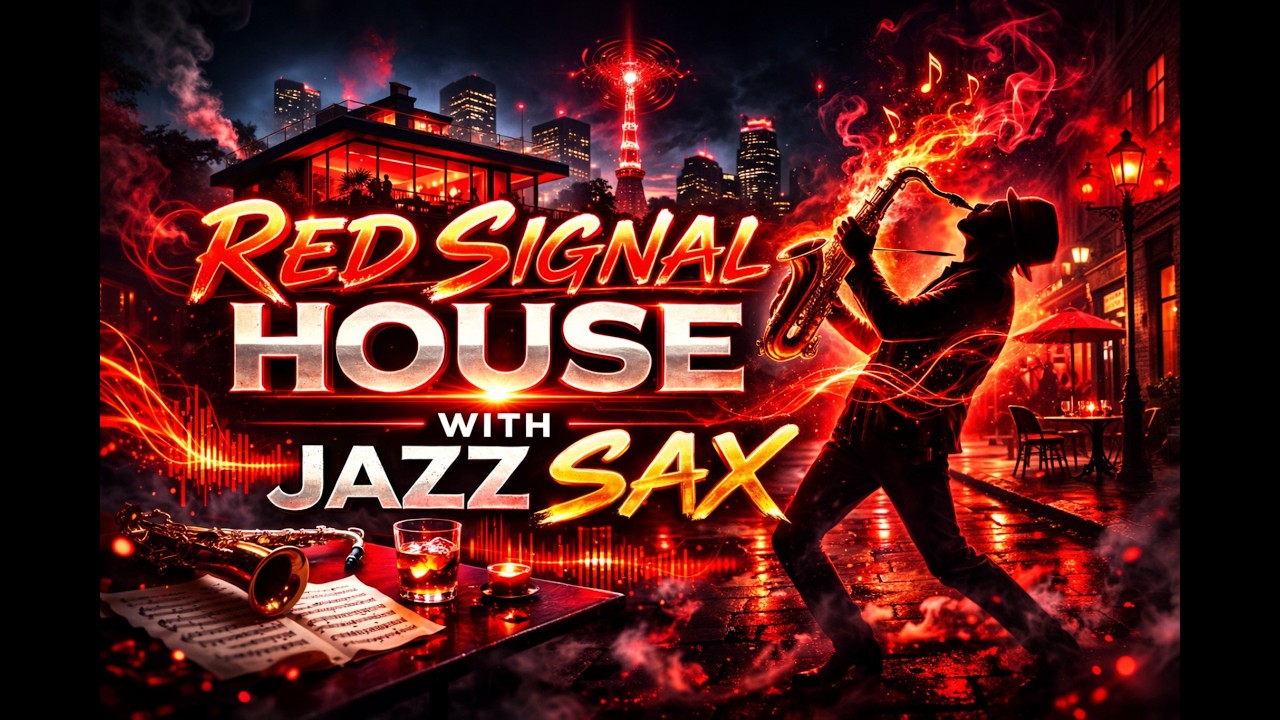 Red Signal | Deep Tech House with Jazz Sax - YouTube