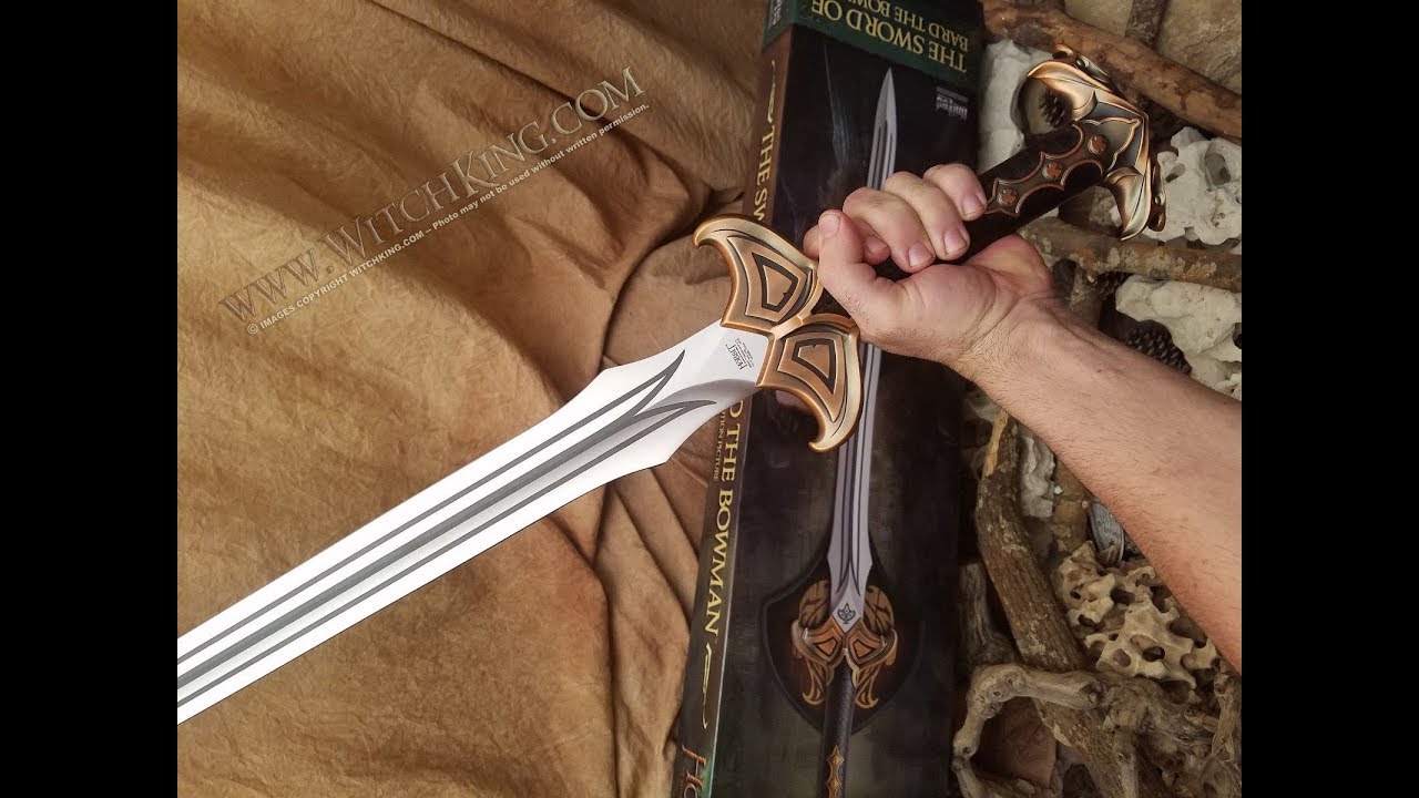 Sword of Bard The Bowman officially licensed United Cutlery The Hobbit ...