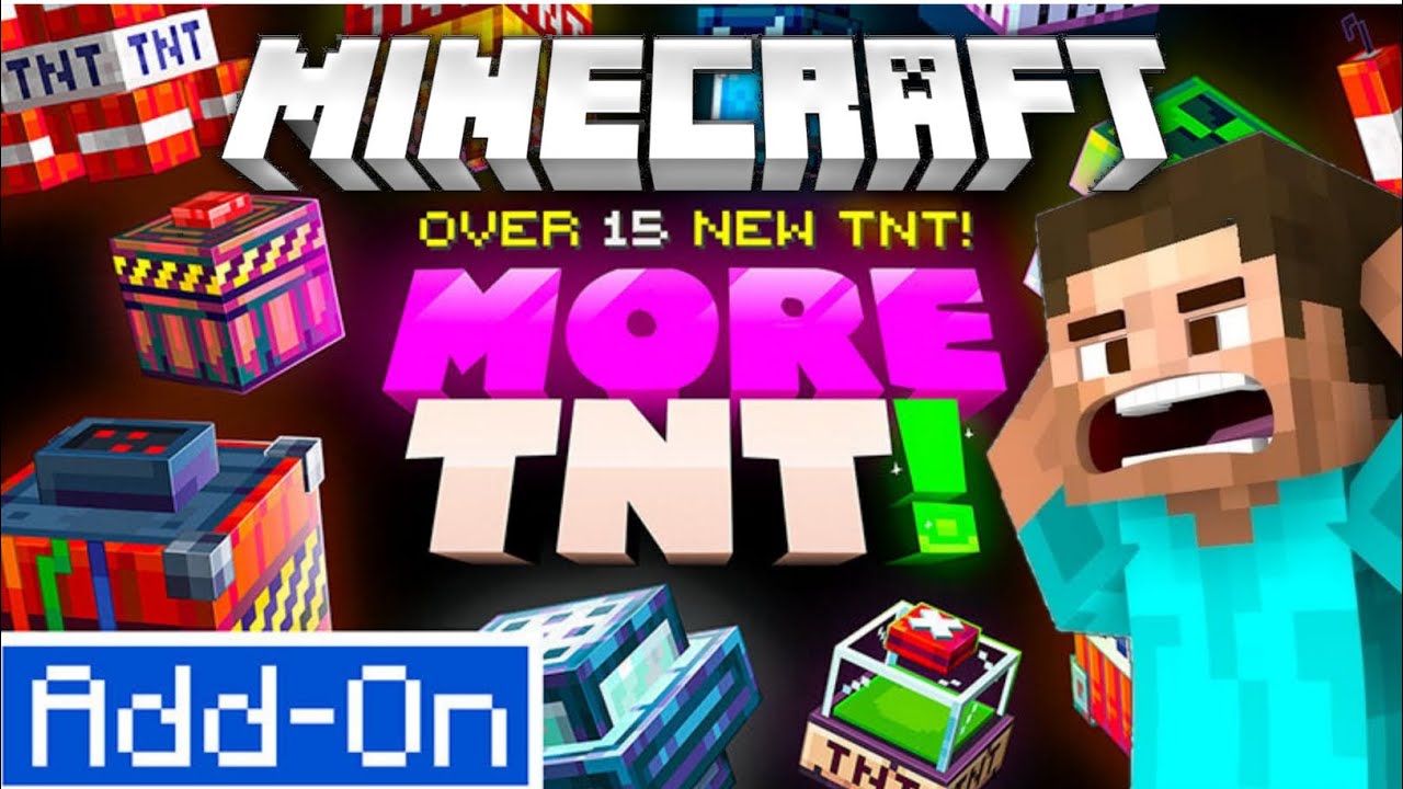 More TNT Addon for minecraft pe | #Minecraft #Bestmod #TNT #MoreTNT # ...