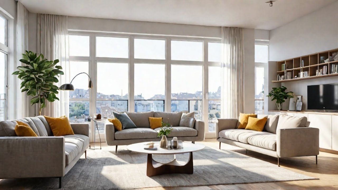 My New Flat Tour 2024 (Empty Apartment to Fully Furnished Home!) - YouTube