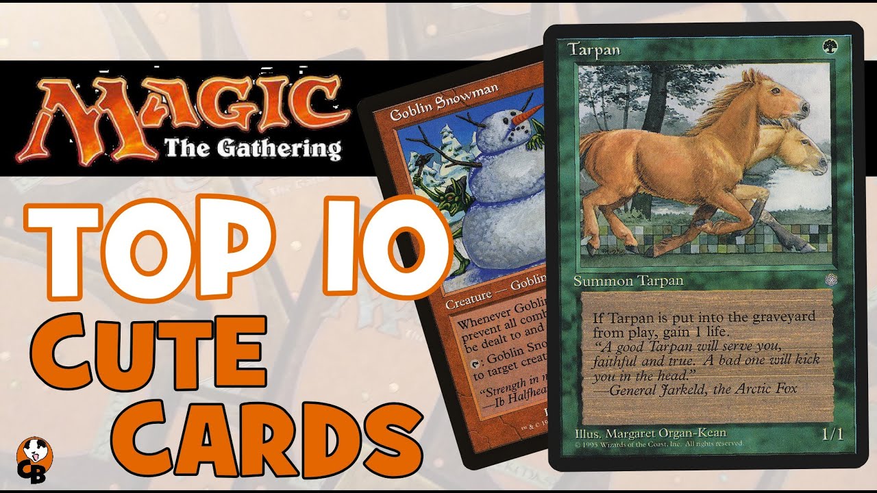 TOP 10 MTG CUTE CARDS - YouTube