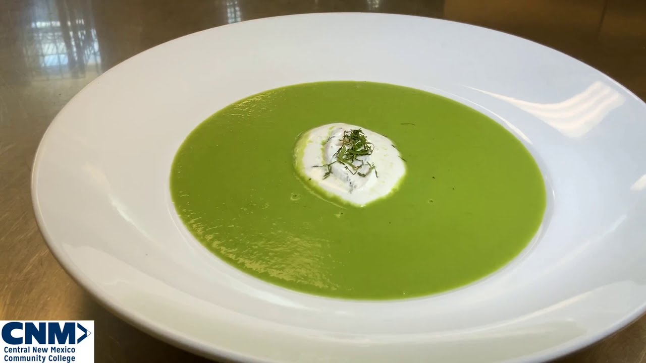 Green Pea Puree Soup - YouTube