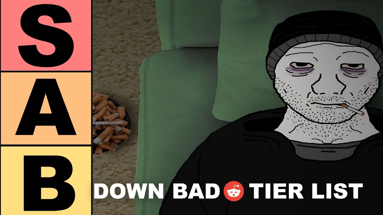 Down Bad Sub-Reddits Tier List - YouTube