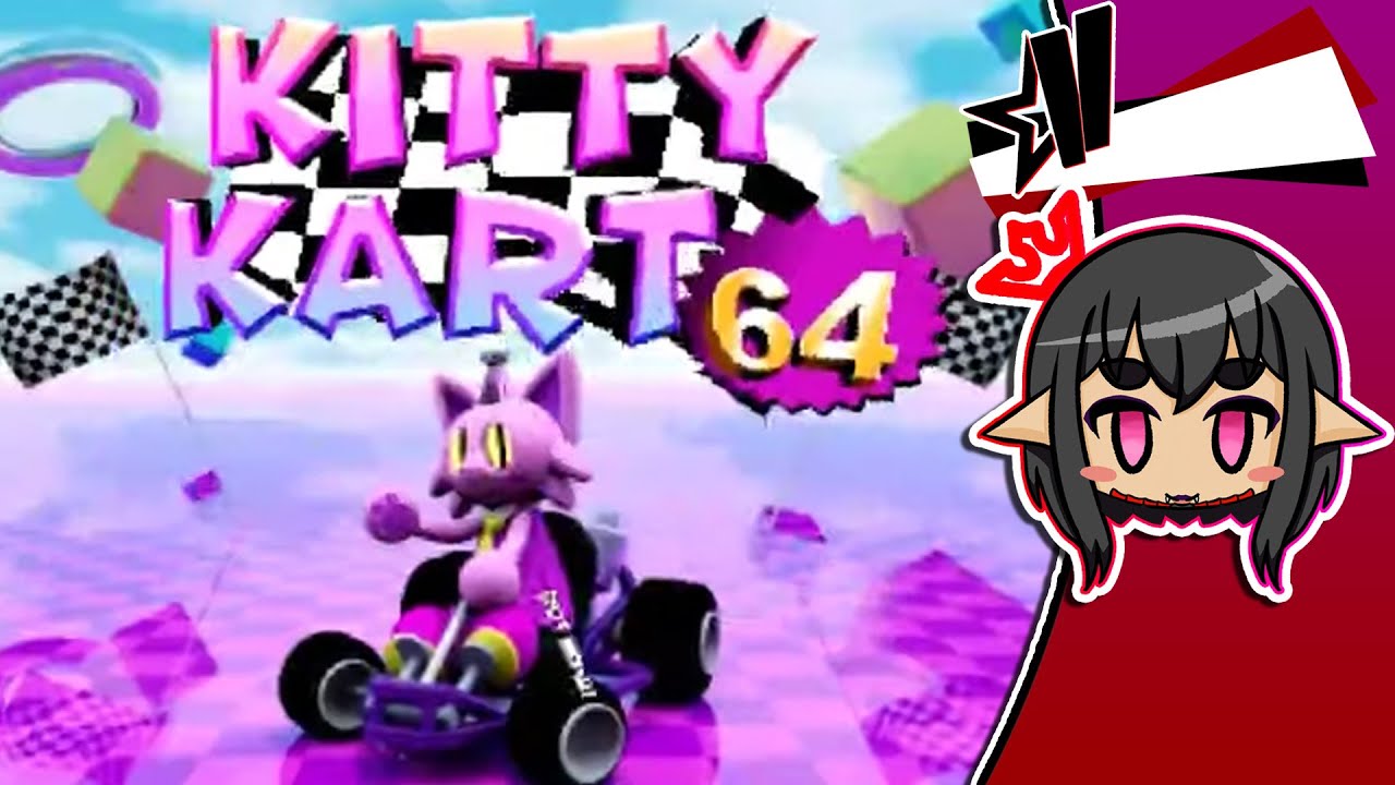 KITTY KART 64 | Goodnight Snek Vtuber VOD - YouTube