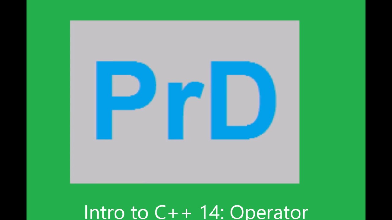 Intro to C++ 14: Operator Overloading - YouTube