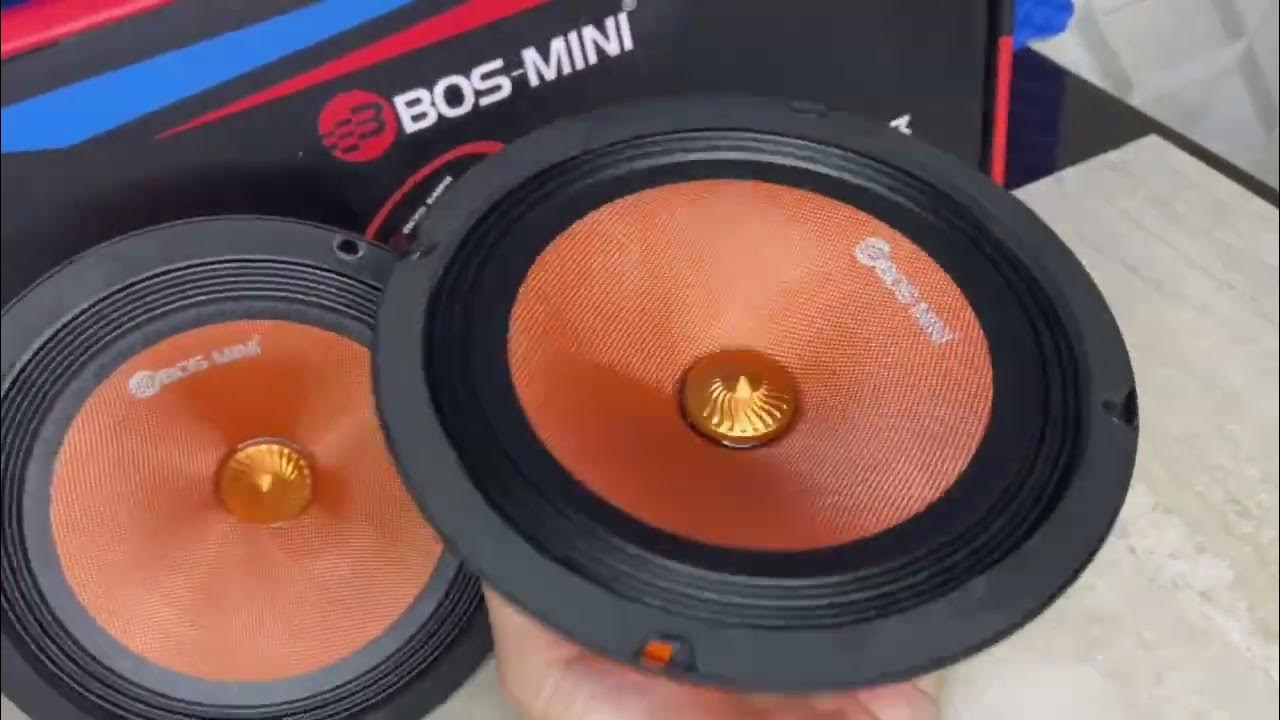 Динамики 16 от бос-мини на 380Ватт - YouTube