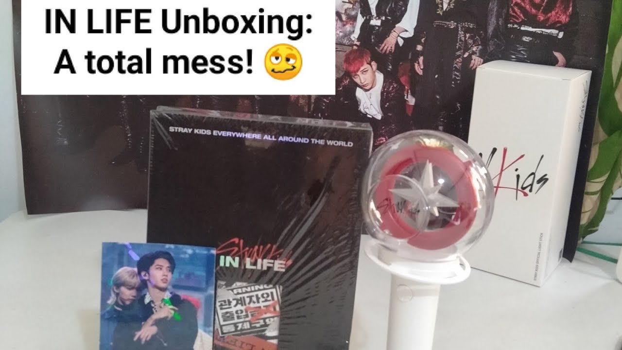 STRAY KIDS: IN LIFE Album | Unboxing! (A Mess!🙈) - YouTube