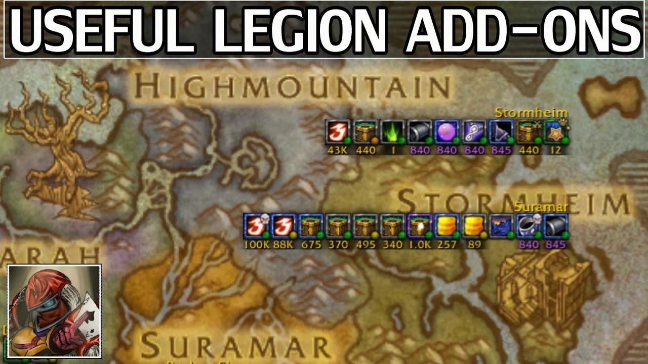 Useful Add-ons for WoW Legion - Comprehensive List - YouTube