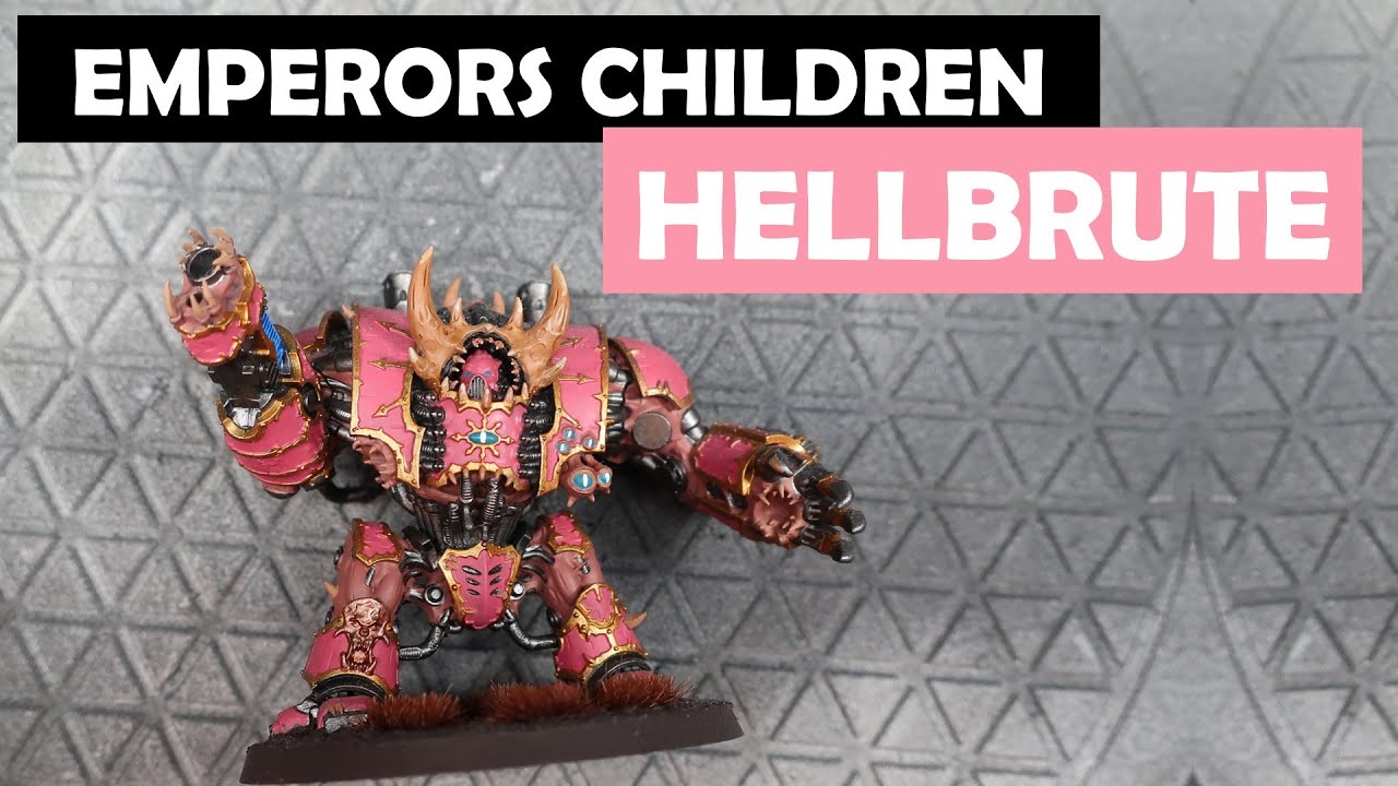 Emperors Children | HELLBRUTE | Warhammer 40K - YouTube
