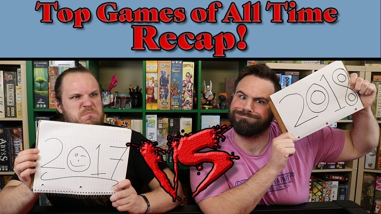 2017 Vs 2018 Top Games Recap The Brothers Murph Youtube
